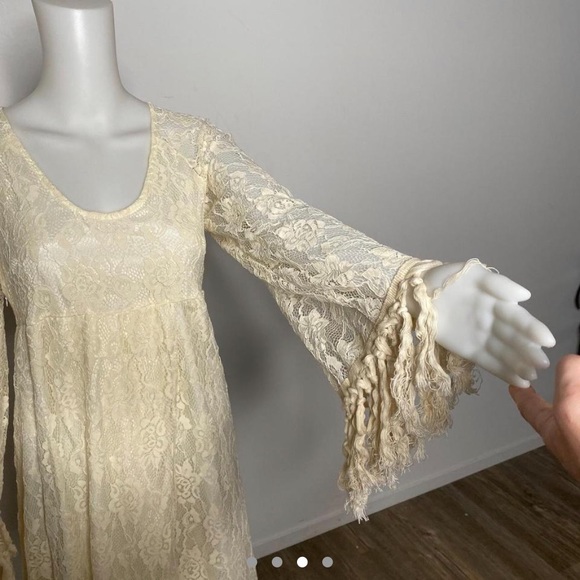 Dresses | Vintage Overflow Lace Gown | Poshmark